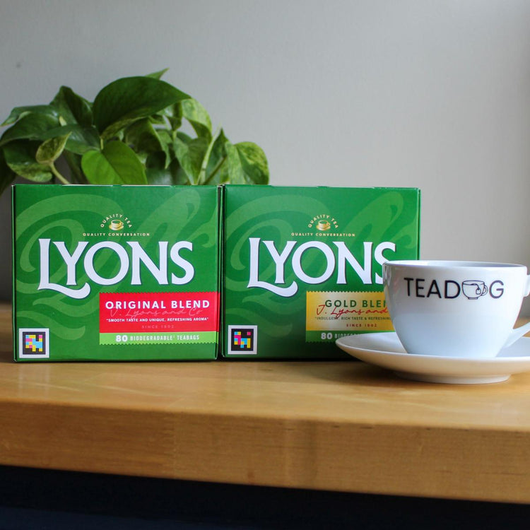Lyons Tea – Rich Irish Blends Including Gold & Original – Teadog