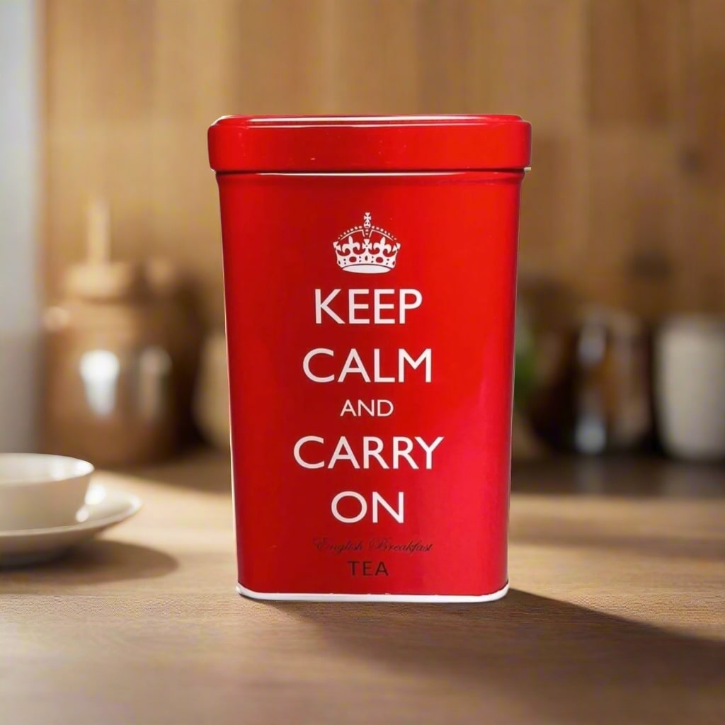 Keep Calm and Carry On Red Tea – Teadog