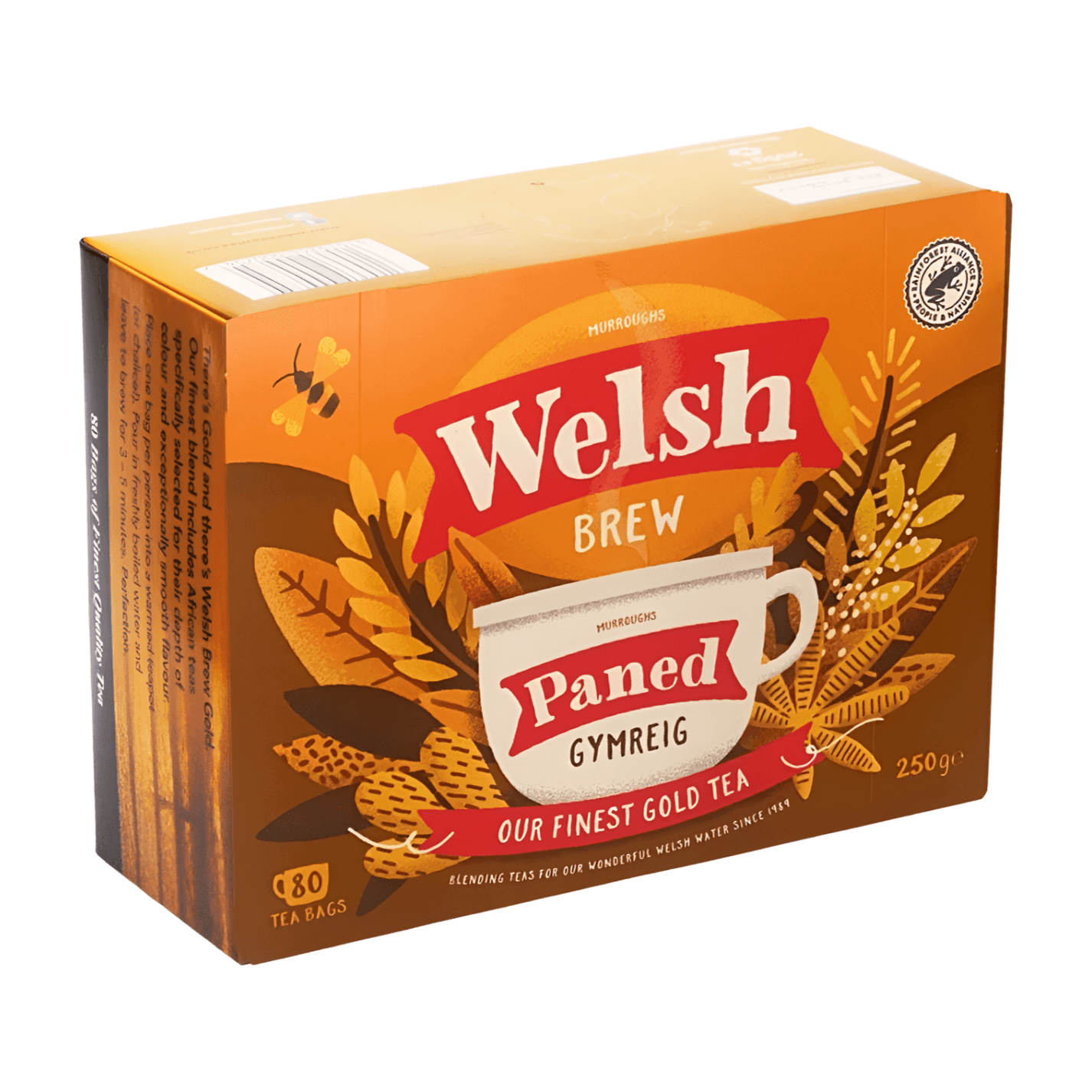Welsh Brew Gold 80 Tea Bags – Teadog