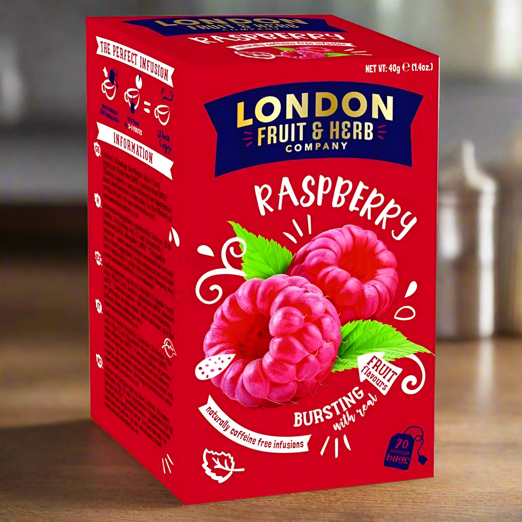 London Fruit & Herb Raspberry Tea – Teadog